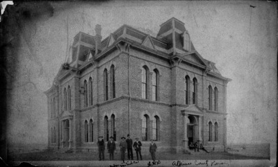 "The Brewster County Courthouse, Alpine, Texas"